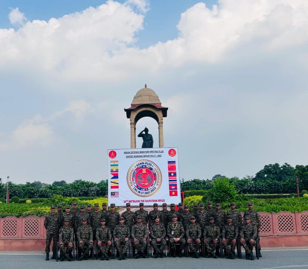 Indian Army - A battalion attached to the Rajputana Rifles